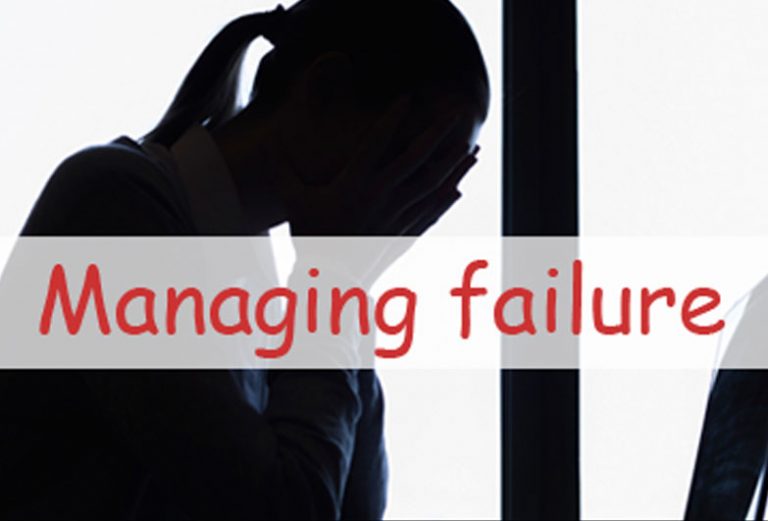 How Do Leaders Manage Failure? Article by Naveen Lakkur